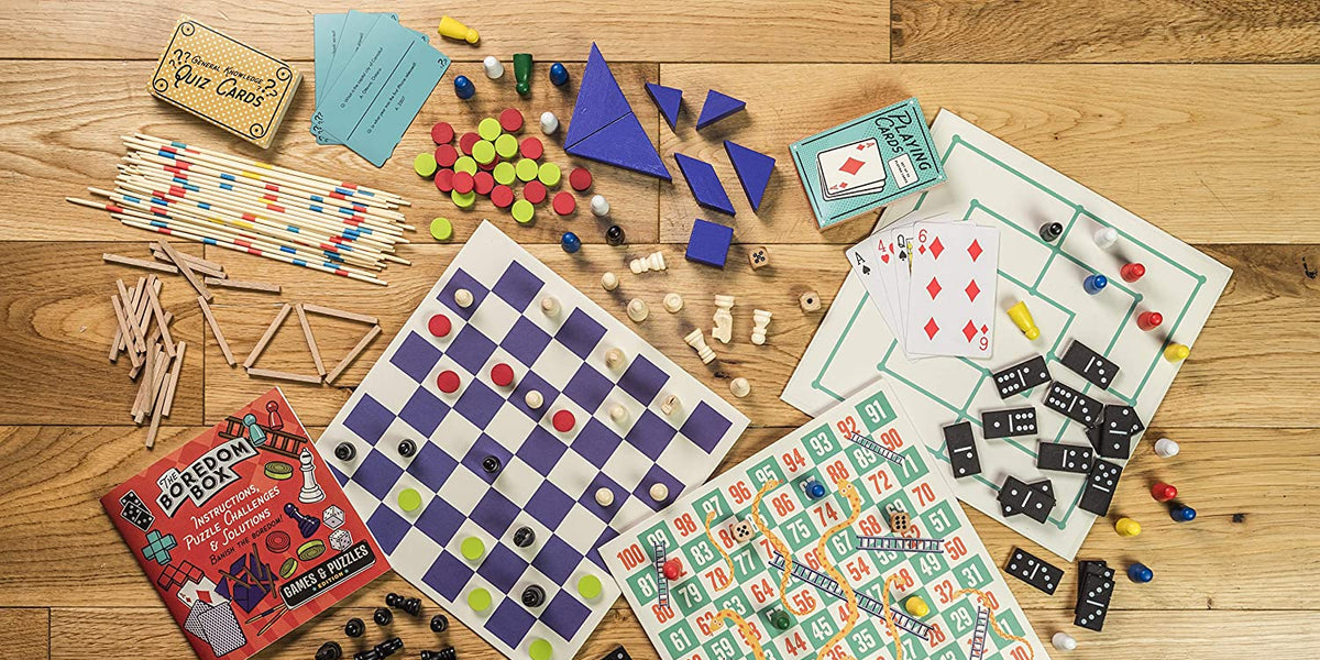 The Boredom Box Board Games – Tanager Housewares